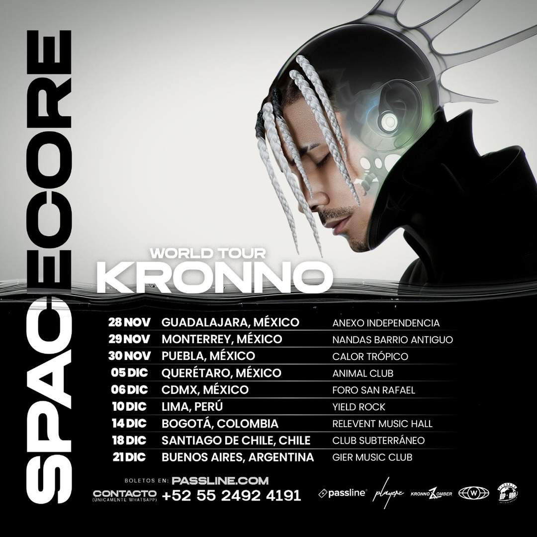 Entradas para KRONNO: Spacecore World Tour ★ JUEVES 18 DICIEMBRE ★ Club Subterráneo - Ticketplus