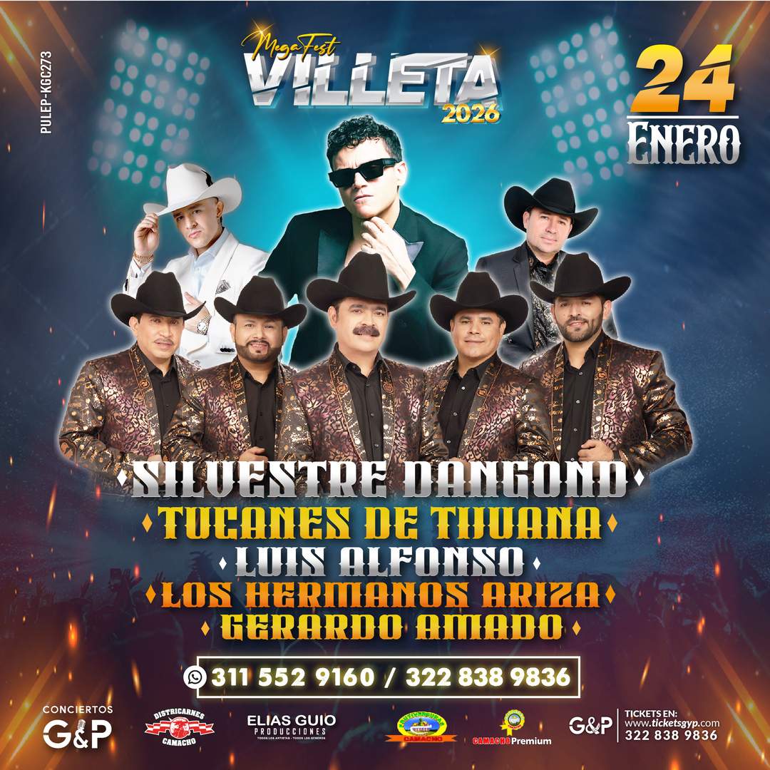 Entradas para MEGA FEST VILLETA 2026 - G&P Tickets