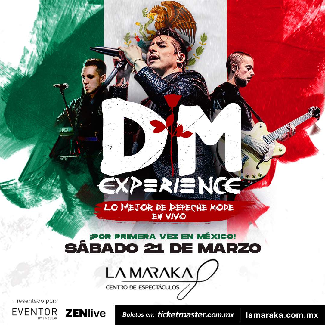 Entradas para DM Experience - Lo mejor de Depeche Mode en vivo - La Maraka