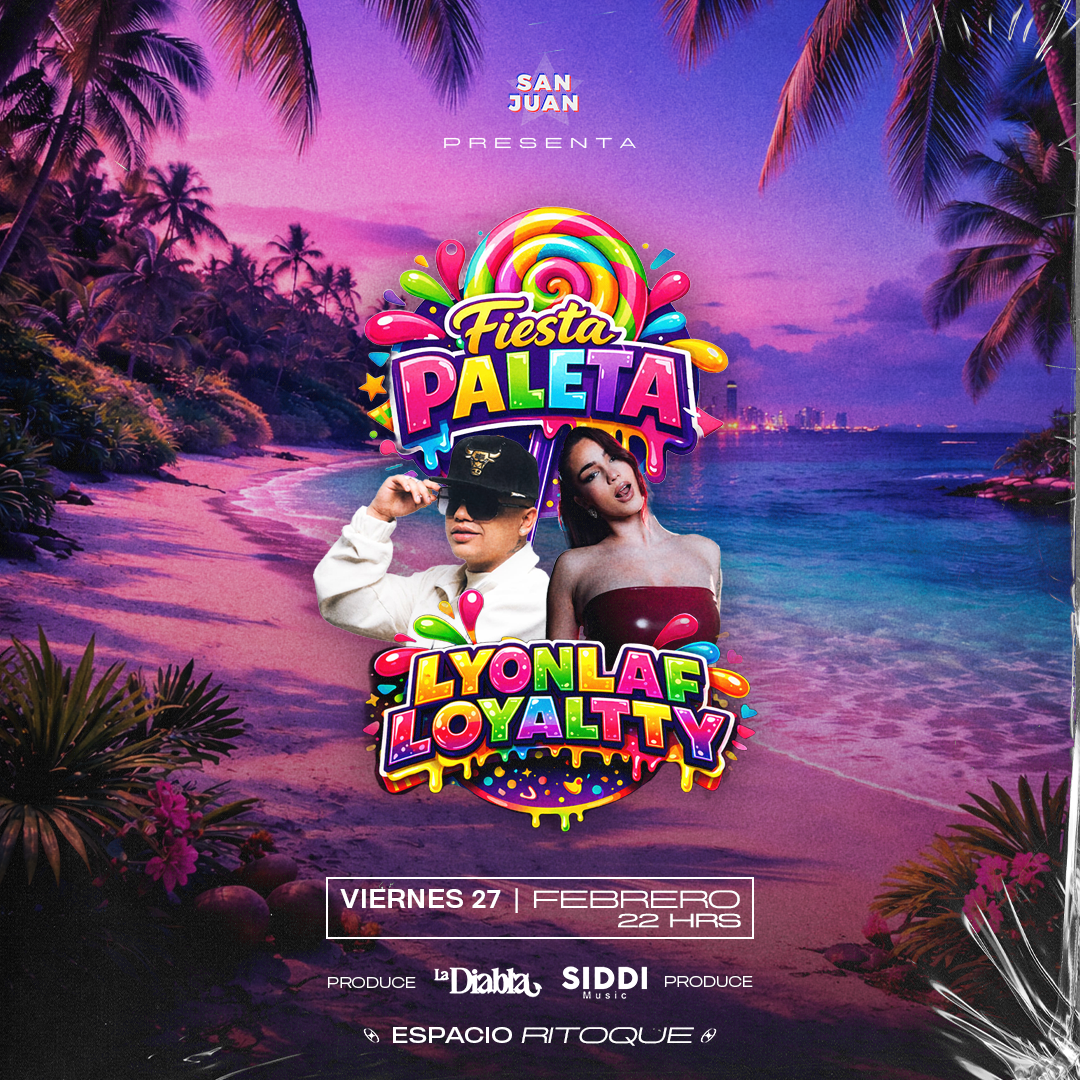 Entradas para SAN JUAN presenta: Fiesta PALETA ★ Espacio Ritoque Beach ...