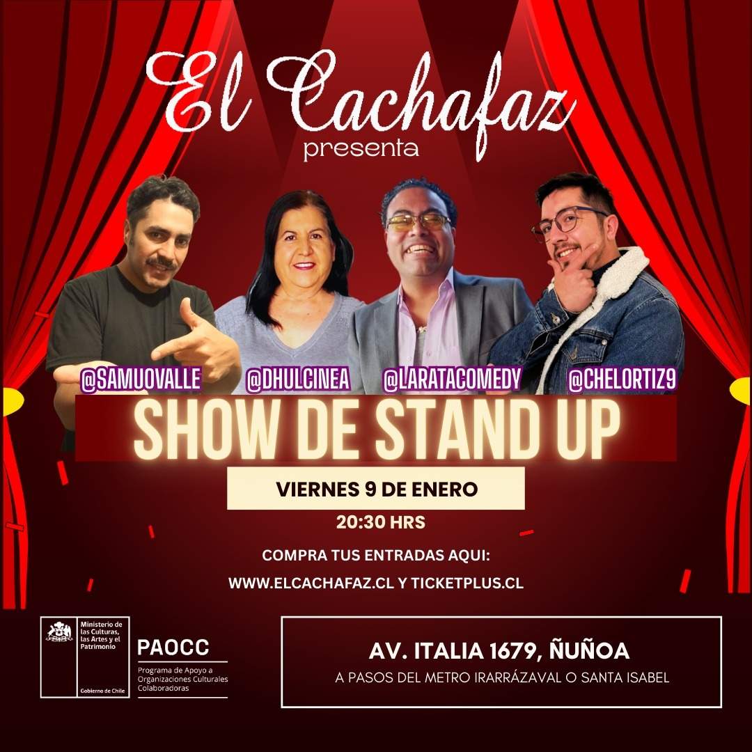 Entradas para Show Stand Up-Comedia-Viernes 9 de Enero - Ticketplus